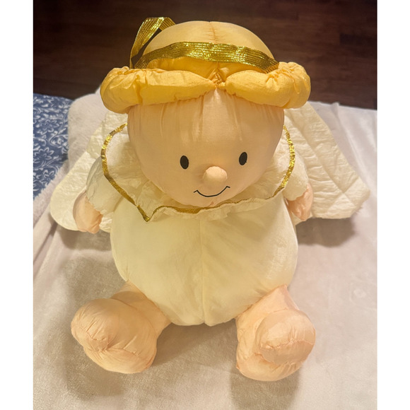 Stuffins | Toys | Vintage Stuffins Large Nylon Plush Angel Stuffed Doll ...